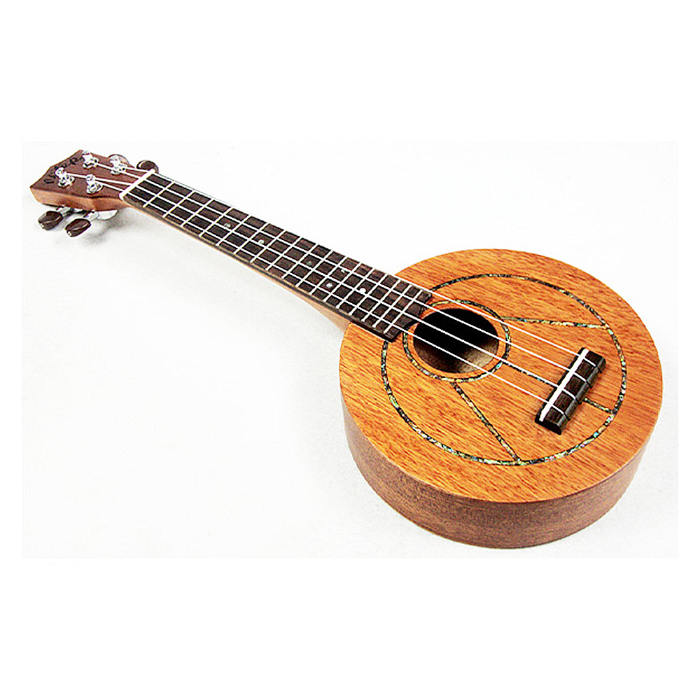Deluxed Banjo Shape Mahogany Ukulele Notep Ukulele - East-Start Musical ...